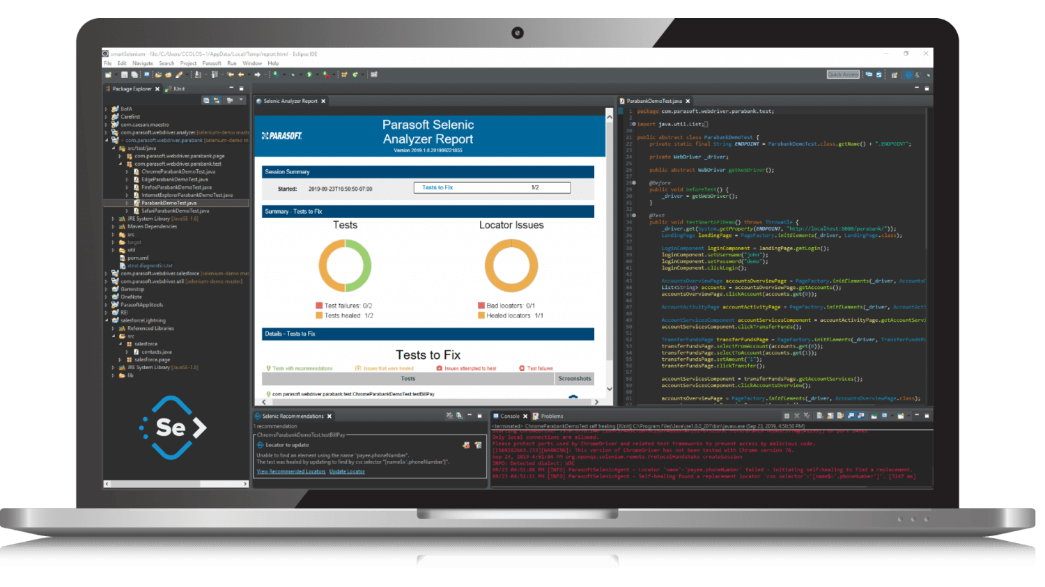 Try Parasoft Selenic - Enhanced Selenium Testing | Parasoft Try Parasoft Selenic - Enhanced Selenium Testing | Parasoft