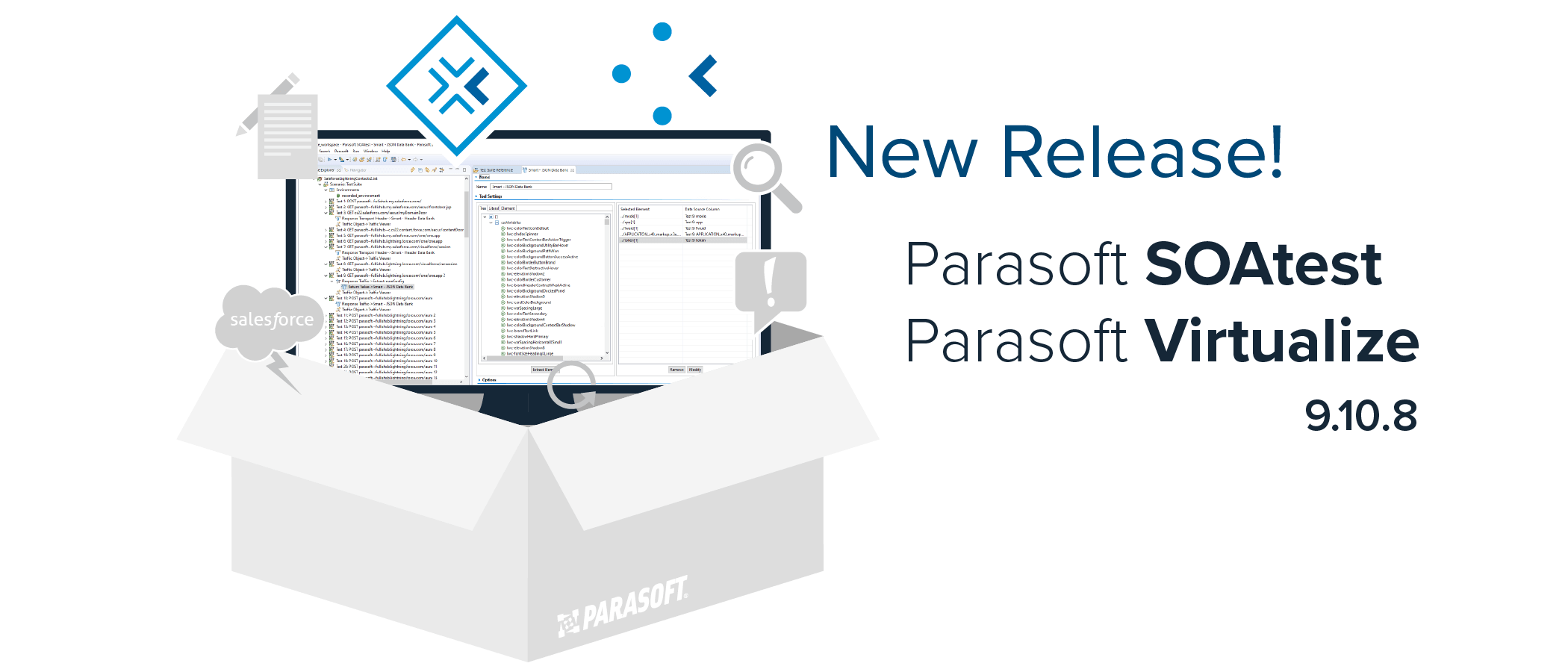 New 9 10 8 Releases Of Parasoft Soatest And Parasoft Virtualize