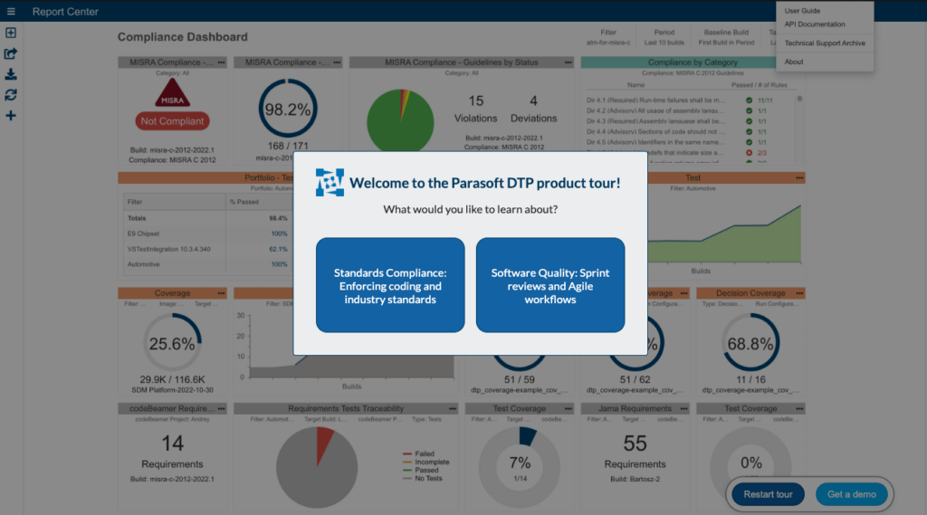 Parasoft Demos & Trials - Parasoft