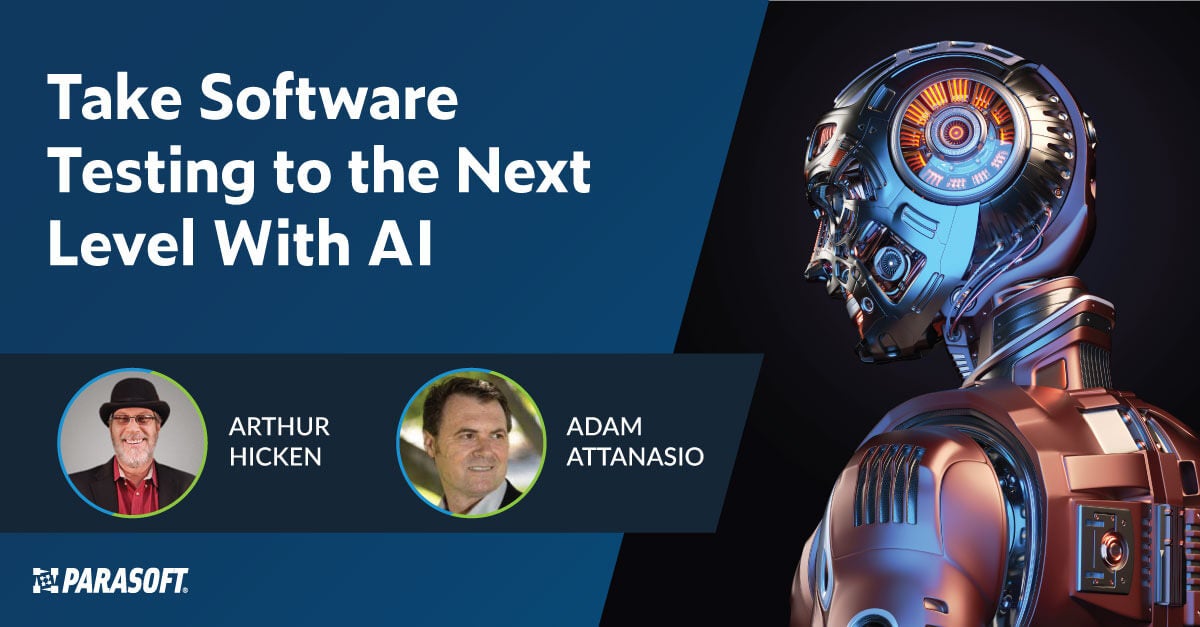 Take Software Testing To The Next Level With Ai Parasoft