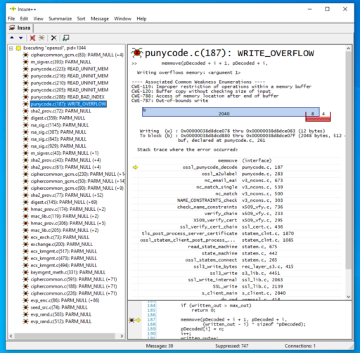 Analyzing OpenSSL Punycode Vulnerability (CVE-2022-3602) - Parasoft Analyzing OpenSSL Punycode Vulnerability (CVE-2022-3602) - Parasoft