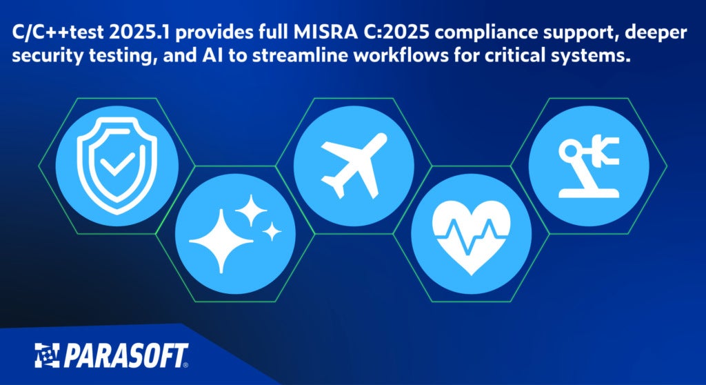 Parasoft Enhances C C Software Test Automation With Full Misra C 2025 Support New Ai Driven