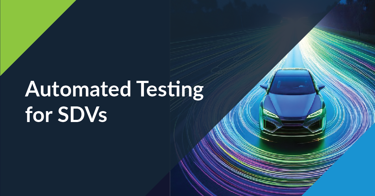 Comprehensive Automated Testing for SDV Quality - Parasoft